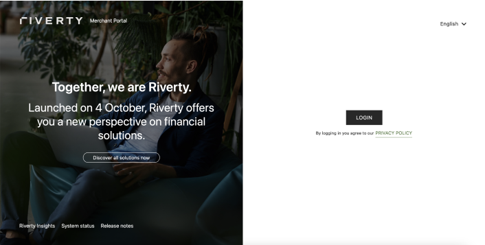 Riverty Merchant Portal